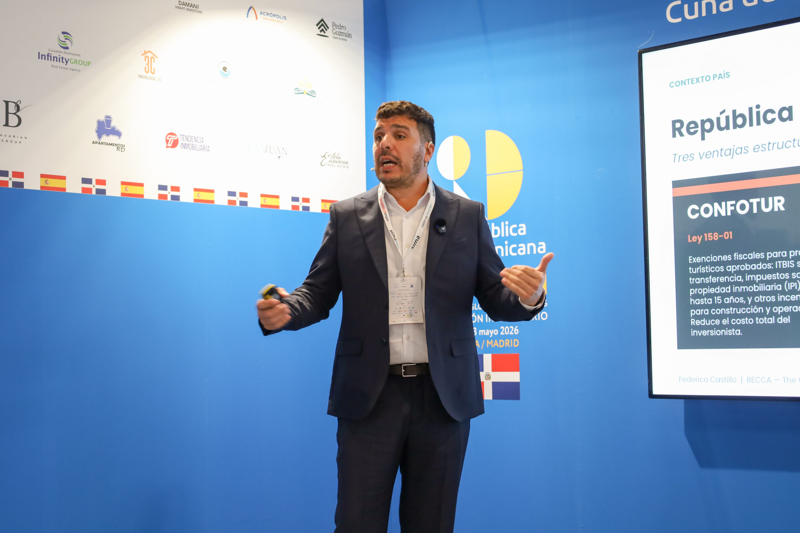 BECCA en SIMA Madrid 2026: inversión inmobiliaria en RD